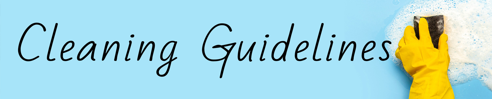 Barrons Property Managers | Tenant | Cleaning Guidelines